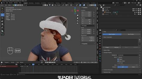 Blender: Attach Objects to Animated Characters & Edit Multiple Keyframes! - YouTube