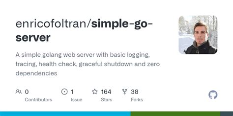 Github Enricofoltransimple Go Server A Simple Golang Web Server With Basic Logging Tracing