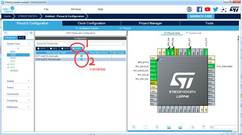 stm32学习——中断系统 stm32上升沿和下降沿中断 csdn博客