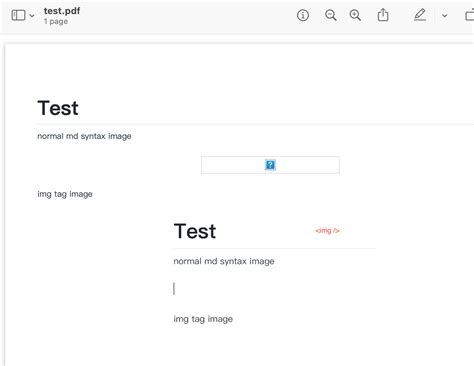 Missing Normal Md Syntax Images When Exporting To A Pdf On A Md File