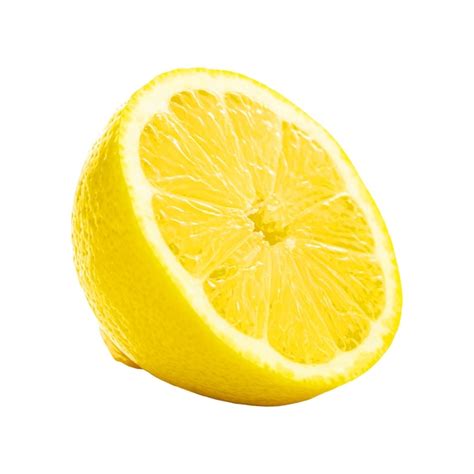 Premium Psd Half A Lemon Without Background