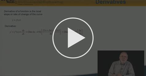 Calculus Derivatives And Curvature Mathematics Coursera