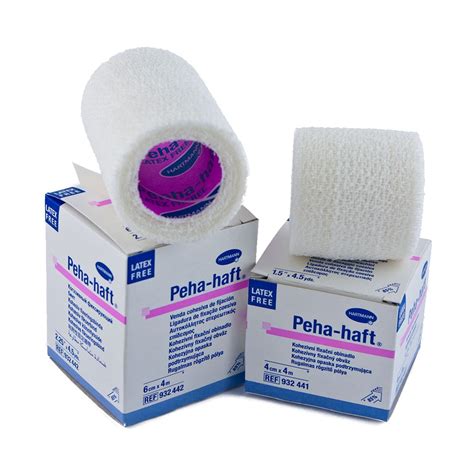 Бинт самофиксирующийся Peha-Haft (10 см х 4 м, белый)