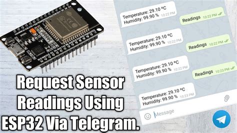 Request Sensor Readings Using Esp32 Via Telegram