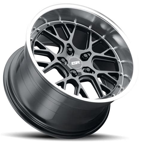 18 Esr Wheels Cs11 Graphite Jdm Style Rims Esr036 1