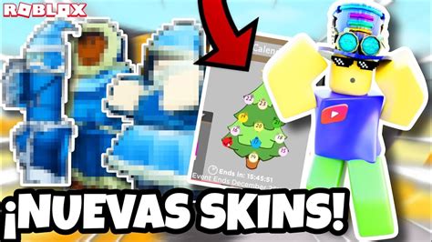 😱 Nuevo ¡skins NavideÑas En Arsenal Roblox Youtube