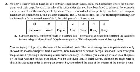 Solved D Describe This New Algorithm By Showing The Steps