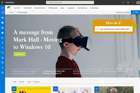 Sharepoint Intranet Design Examples And Screenshots Artofit