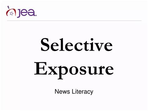 Ppt Selective Exposure Powerpoint Presentation Free Download Id
