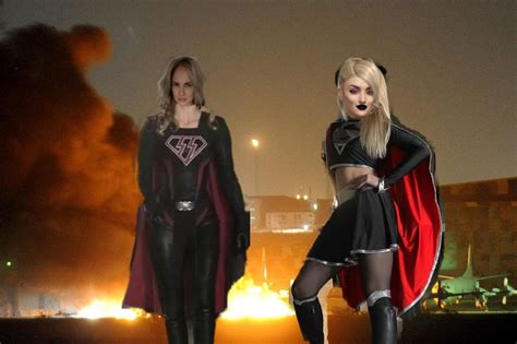 Jolene And Irina Are Overgirl And Dark Supergirl By Gabimcs On Deviantart