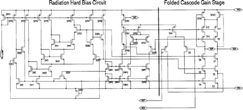 Circuit Schematic Of Fully Differential Single Stage Op Amp With Download Scientific Diagram