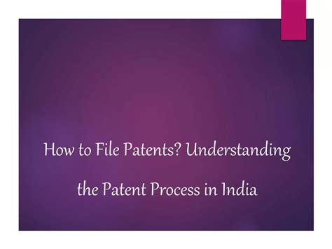 Ipr Patent Filing Pptx