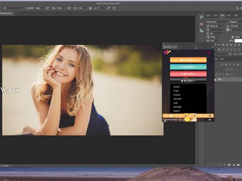 Ps图像处理面板moody Photoshop Panel Macmac小素材 站酷zcool