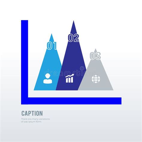 Chart Infographic Template Design Business Concept Infograph With 3 Options Steps Or Processes