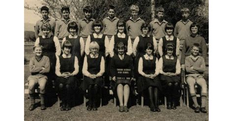 School Photo 1960s Golden Bay High School Tākaka Mad On New