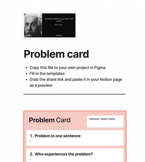 Problem Card Figma