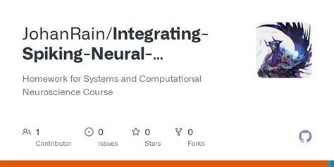 Github Johanrainintegrating Spiking Neural Networks And Deep