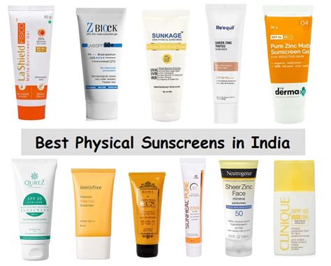 10 Best Mineral Sunscreen In India Ultimate List Of Physical
