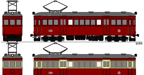 鉄道 【日光電車の車両03】デハ300型 Ka⇒tetuのイラスト Pixiv