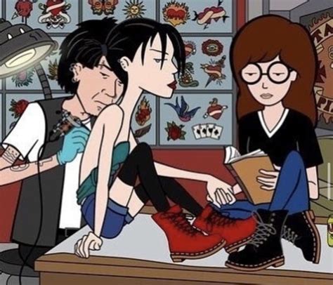 Pin By ༺ Zαrα ༻ On •̩̩͙ Daria •̩̩͙ Daria Morgendorffer Punk Cartoon