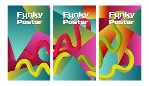 신선하고 현대적인 2000년대 기하학적 그라데이션 패턴 추상 기하학적 그라디언트 굵은 선 2000 년대 밀레니엄 스타일 화면 크기 설정 템플릿 벡터 일러스트 레이 션 0명에