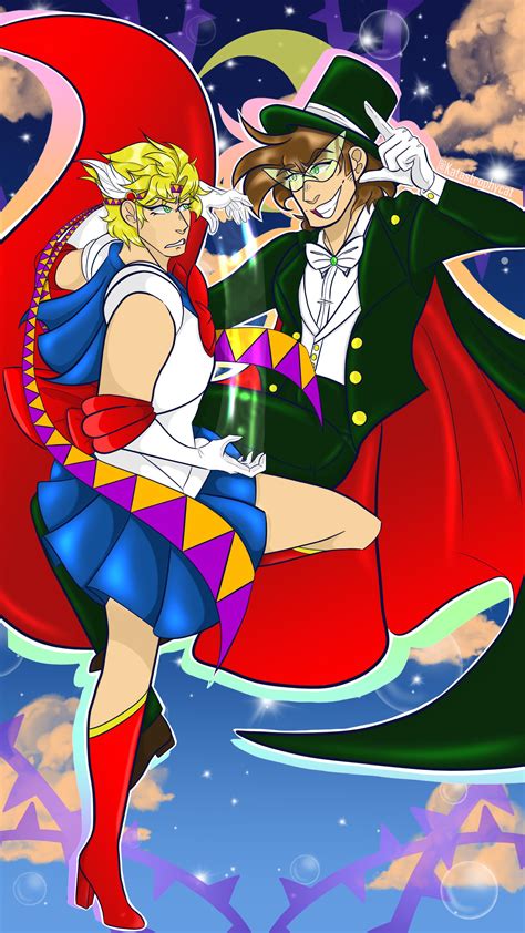 Sailor Moon Ceaser And Tuxedo Mask Joseph By Katastrophycat On Deviantart