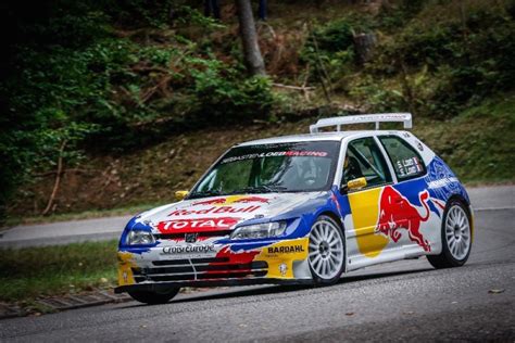 Rallye France Loeb Avec Une Peugeot 306 Maxi évoluée Au Rallye Du Var