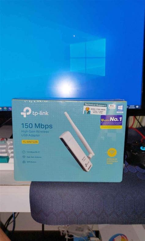 TP Link TL WN N Mbps High Gain Wireless USB Adapter WiFi Receiver WiFi Dongle