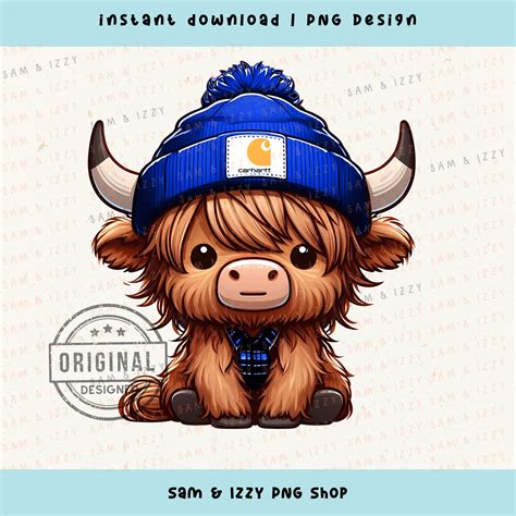 Highland Cow Png Highland Cow Design Carhartt Cow Western Png Cow