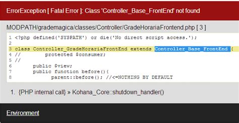 php kohana can t find controller from other module when uploaded to