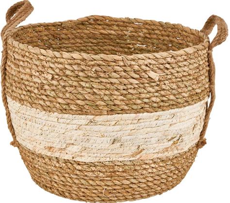Plante Panier 35x27cm Brown Natural Panier Multifonction Porte