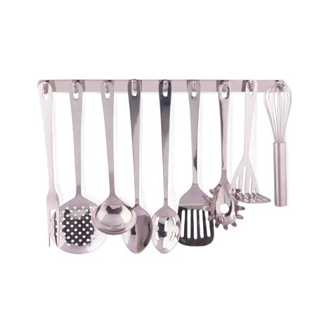 Wilmington Steelwares Premium 9 Piece Stainless Steel Cooking And Serving