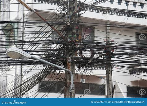 Get Wired In Thailand Stock Image Image Of Wire Phuket 73677877