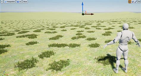 ue4 complete guide to spawning foliage on landscapes using grass node output