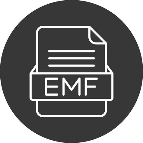 EMF File Format Vector Icon 30750812 Vector Art At Vecteezy
