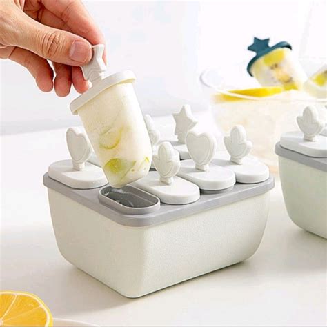 Jual Cetakan Ice Cream Cetakan Es Batu Dengan Tutup Cetakan Es Krim