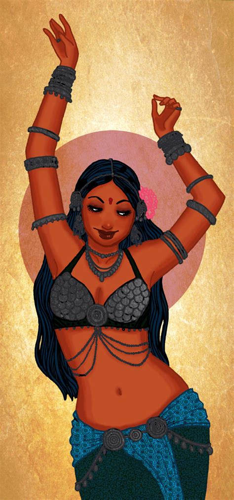 Belly Dancer By Zoezoedrawsthings On Deviantart