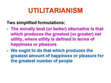 Consequentialism Utilitarianism Main Sources — Consequentialism Sep