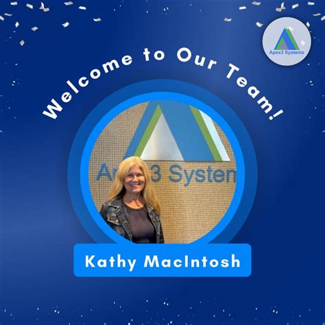 Apex3 Systems Llc On Linkedin Apex3systems Welcometotheteam Newhire Securitysolutions