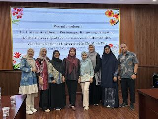 Fakultas Psikologi UBP Karawang Studi Banding Ke Vietnam National