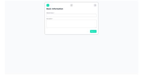 Multi Step Form Free React Tailwind Component