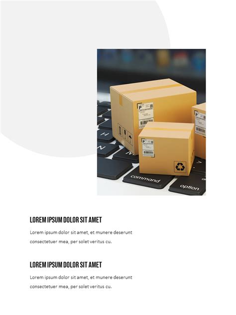 E Commerce Shop Ppt Templates Simple Design