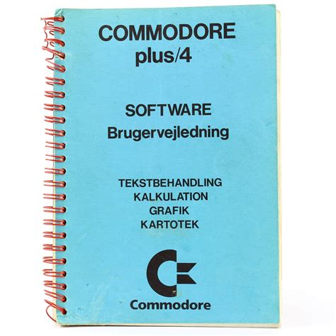 Commodore Plus 4 Software Brugervejledning Wts Retro Køb Her