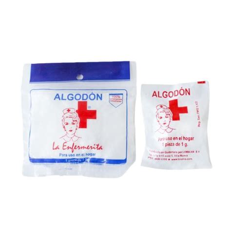 Algodón 100 La Enfermerita Material Absorbente Loralva Laboratorios