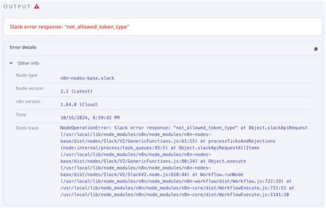 Getting Error From Slack Your Slack Credential Is Missing Required Oauth Scopes Questions