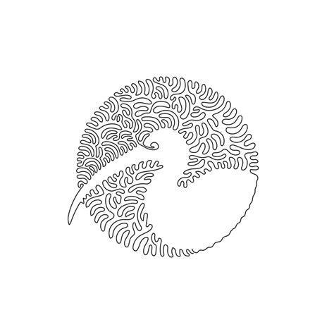 Premium Vector Continuous One Curve Line Drawing Of Funny Ibises