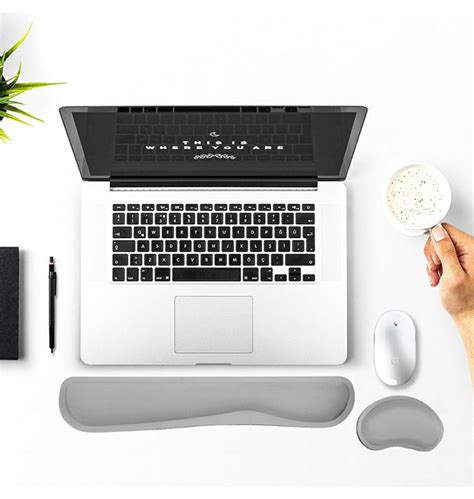 세트메모리폼 컴퓨터 Pc 마우스 키보드 손목보호쿠션 패드 손목 받침대 세트 티몬