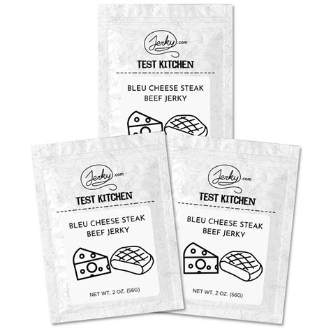 Bleu Cheese Steak Beef Jerky 3 Pack
