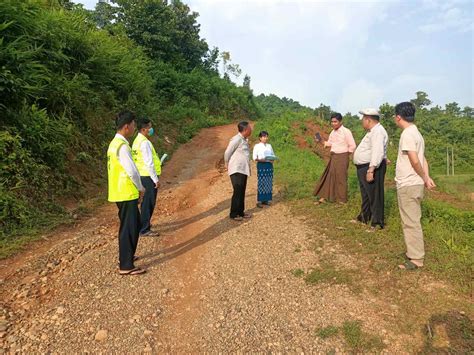 အမ်းမြို့နယ်၌၂၀၂၃ ၂၀၂၄ဘဏ္ဍာရေးနှစ်အတွင်း ပြည်ထောင်စု၊ ပြည်နယ်ခွင့်ပြုရန်ပုံငွေဖြင့် တည်ဆောက်လျက