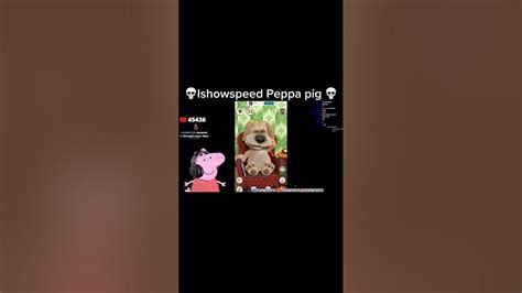 Ishowspeed As Peppa Pig Youtube